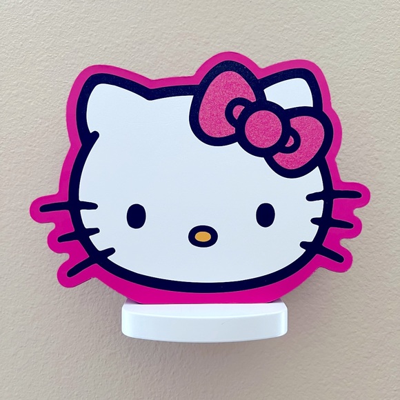Hello Kitty | Wall Decor | Hello Kitty Wood Sign Nwt | Poshmark